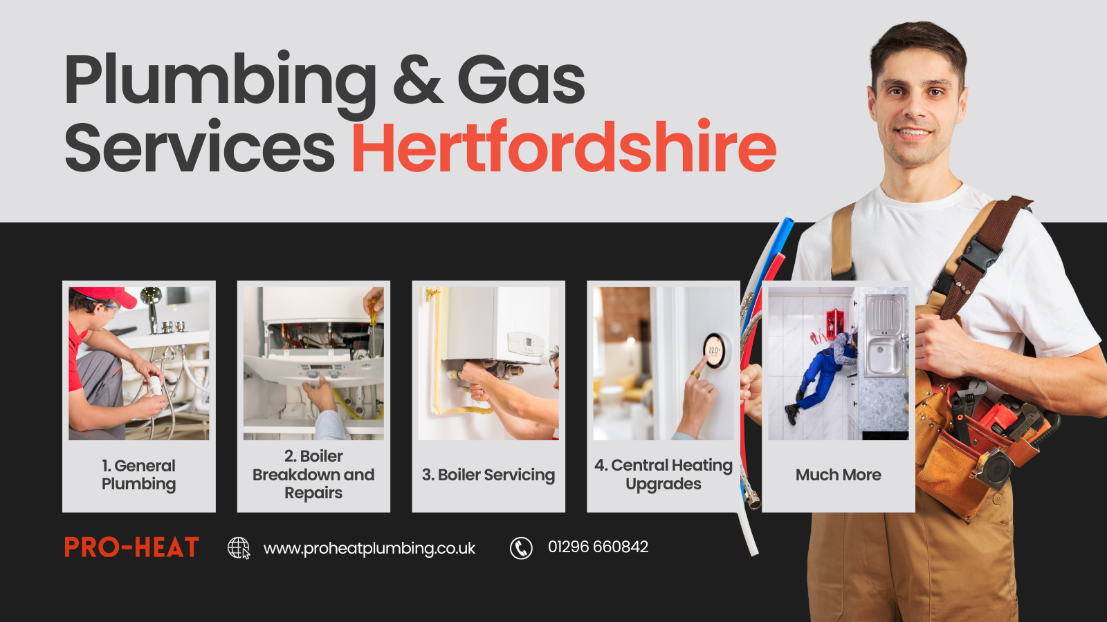 Plumbing, Gas and Heating Services - Pro-Heat Plumber Berkhamsted.